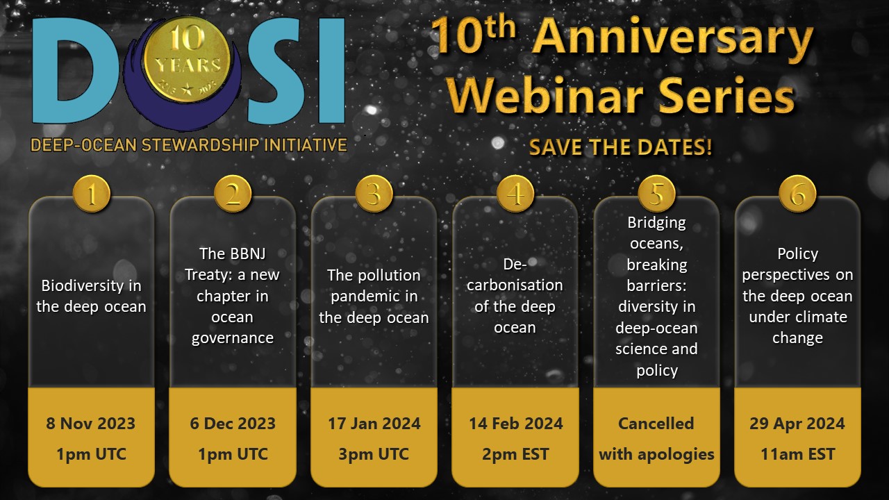 DOSI 10-Year Anniversary Webinar Series – DOSI